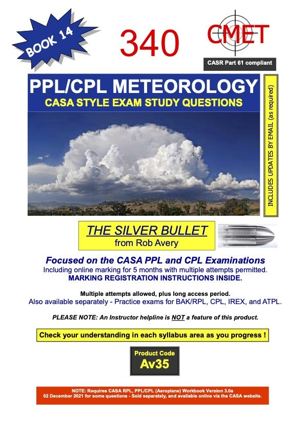 PPL/CPL Meteorology 340 Questions - Rob Avery – Downunder Pilot Shop ...