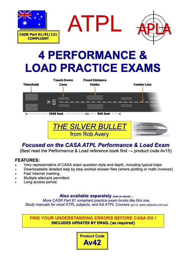 4 ATPL Performance Exams - Rob Avery – Downunder Pilot Shop Australia