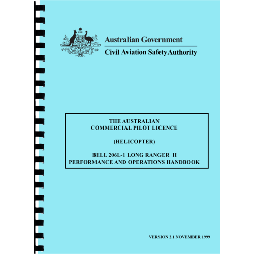 Bell 206L-1 Long Ranger II Performance and Operations Handbook ...