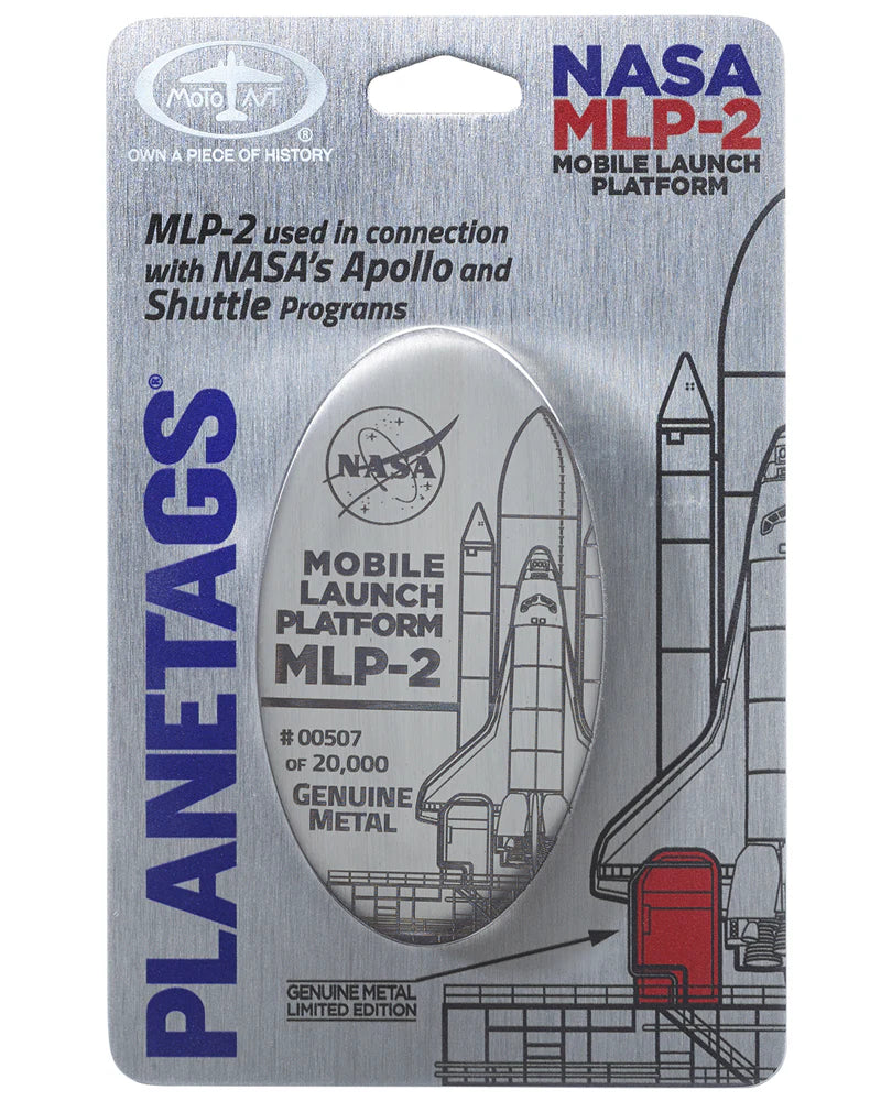 Planetags NASA MLP-2 Shuttle Launch Platform Tag – Downunder Pilot Shop ...