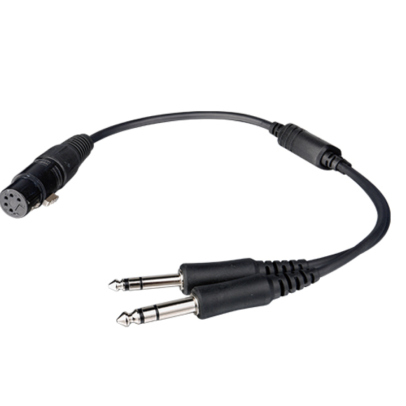 XLR5/Airbus to GA Twin Plug Adaptor for Pilot Headsets – Downunder ...