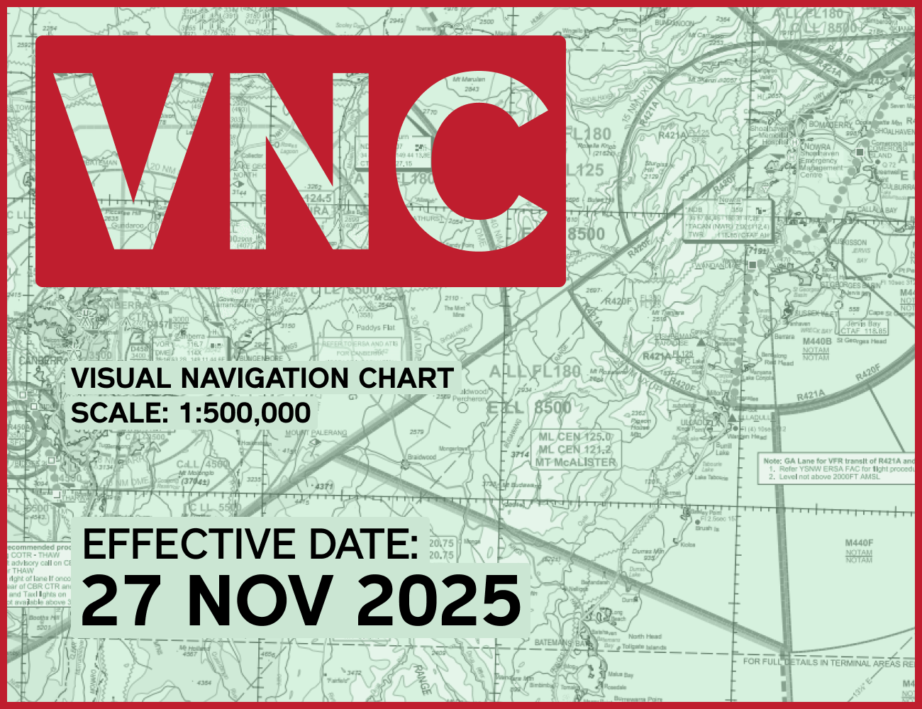 Australian VNC - 27 Nov 2025 – Downunder Pilot Shop Australia