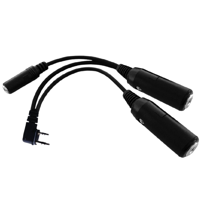 GA Headset Adapter for ICOM A25 & A16 Handheld Radios – Downunder Pilot ...